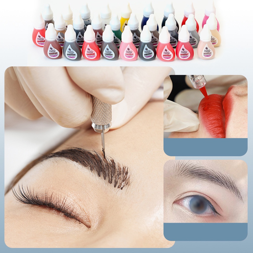 AM-3ml Tattoo Ink Mild High Pigmentation Natural Effect Pure ...