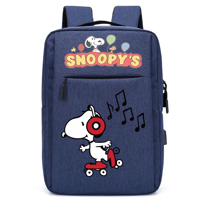 Snoopy Backpack for Women Student Backpack Travel Bag School Bag Laptop ...