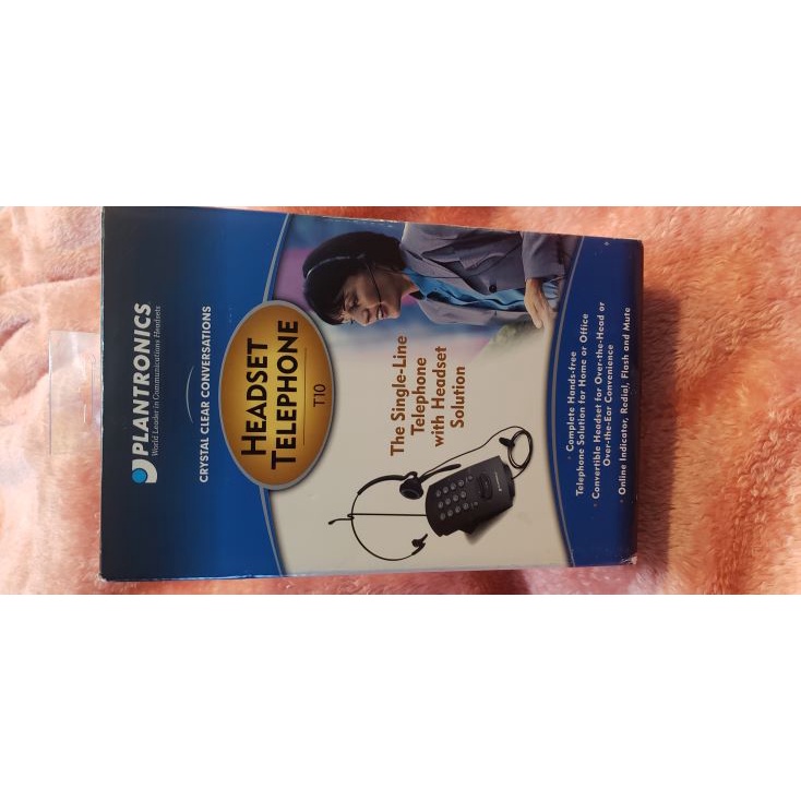 Plantronics Headset Telephone T10 | Shopee Philippines