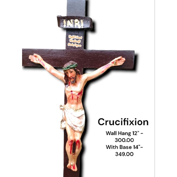 CRUCIFIX ( JesusChrist on the WOoden Cross) Redemption of Humankind ...