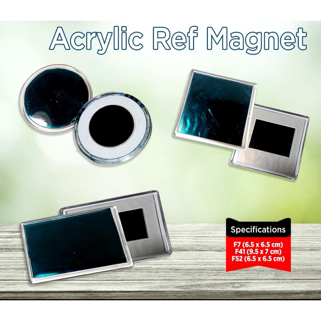 Acrylic Ref Magnet || Photo Insert Openable Acrylic Ref Magnet F7 ...