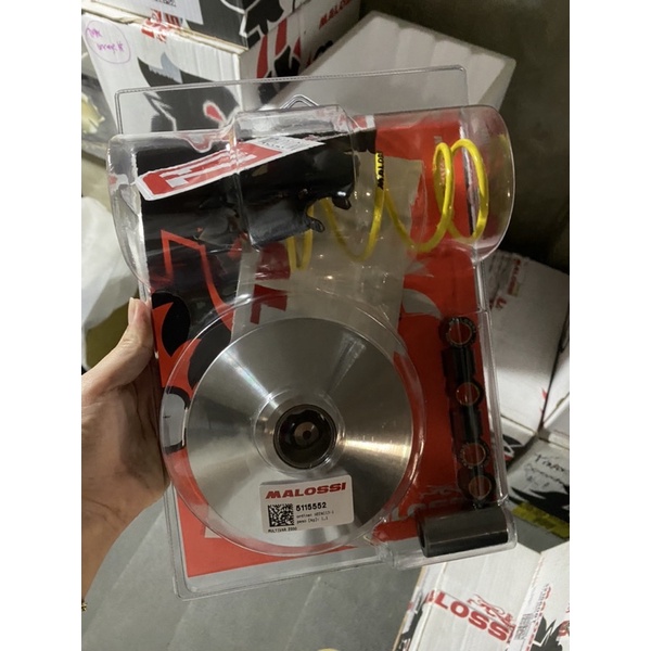 Malossi Variator Kit, Driveface, Delta Clutch lining and bell for ...