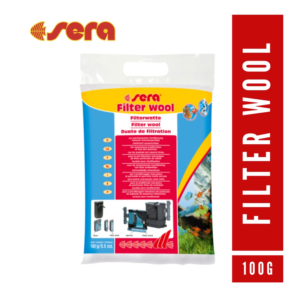 8460 Sera Filter Wool 100g | Shopee Philippines