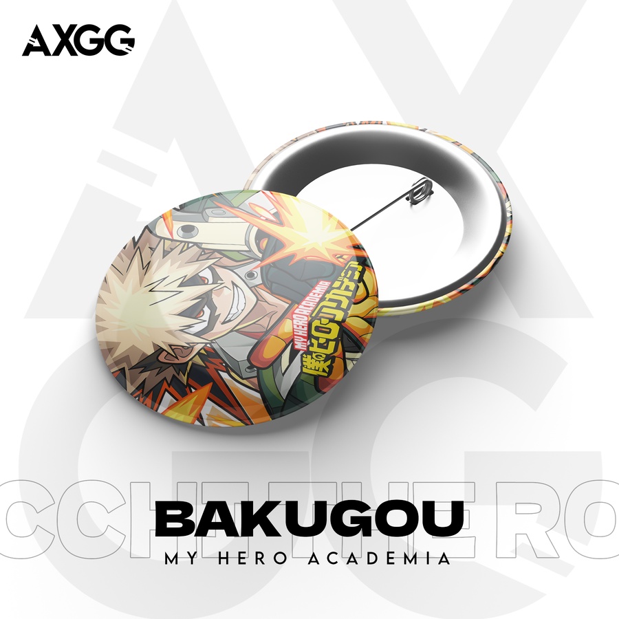 AXGG " My Hero Academia " Anime Button Pins | Shopee Philippines