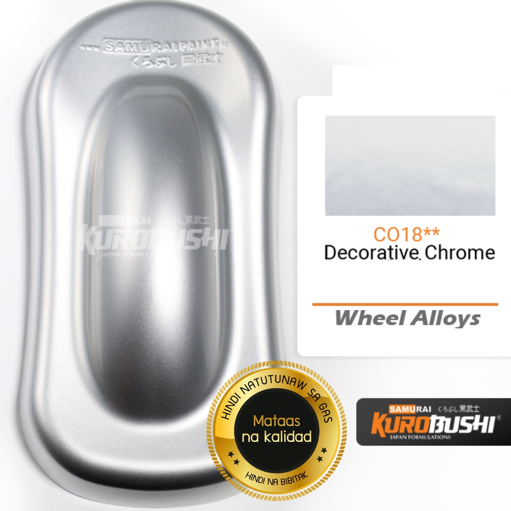 Samurai Paint C018 Decorative Chrome 400ML | Shopee Philippines
