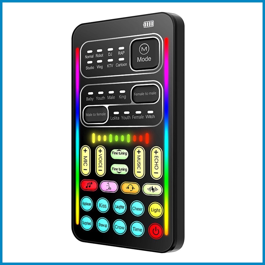 Voice Disguiser Portable Voice Disguiser Mini Voice Changer Device with ...