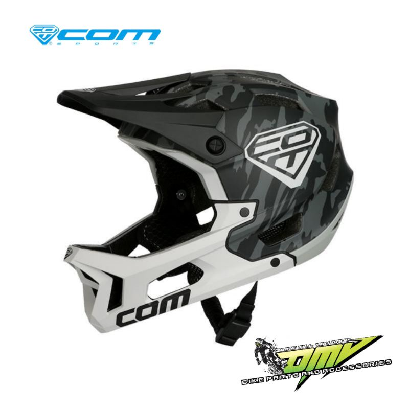 M1 COM Sports v2 Full-face MTB Helmet | Shopee Philippines