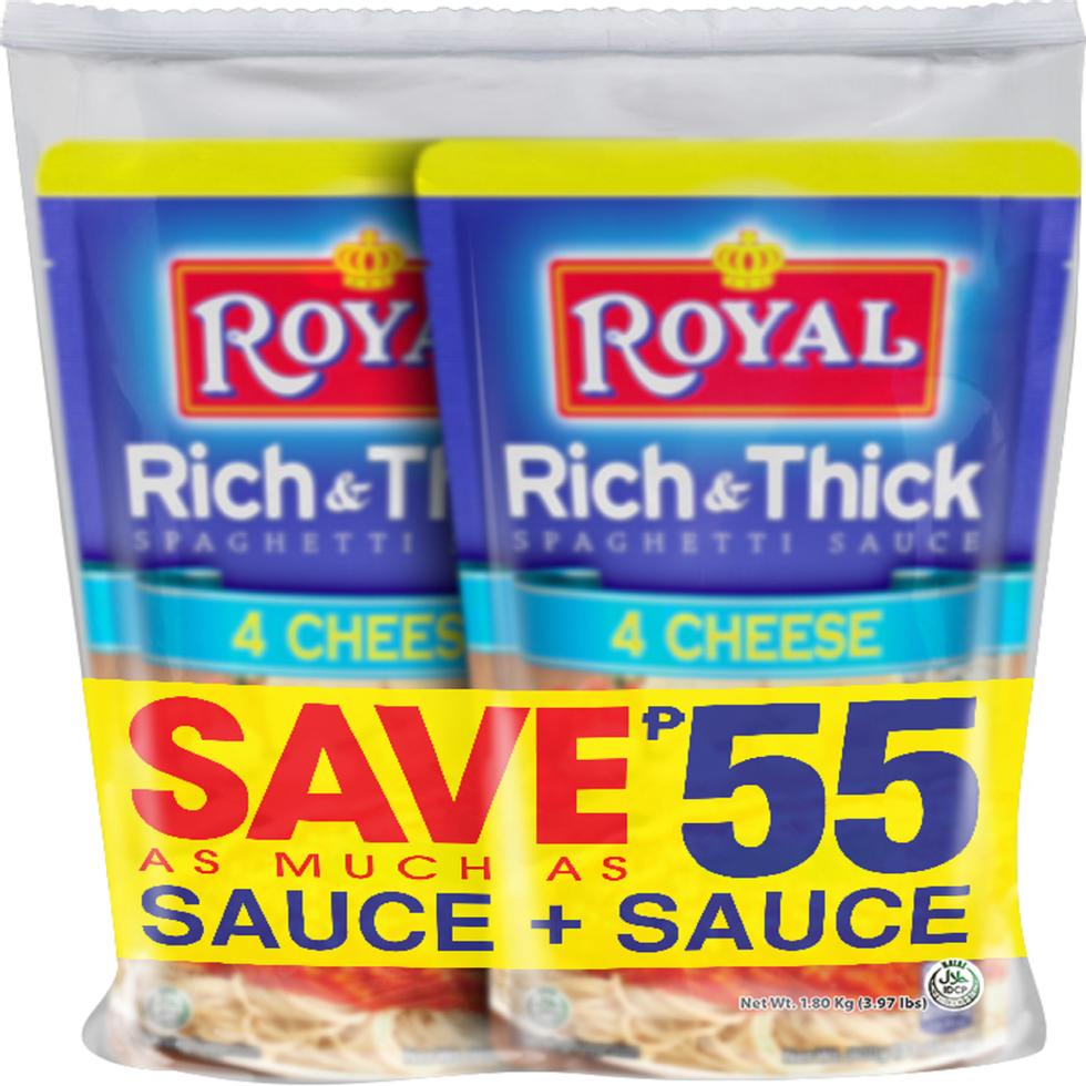 Royal 4 Cheese Save P55 1.8kg Buy 2pcs | Shopee Philippines