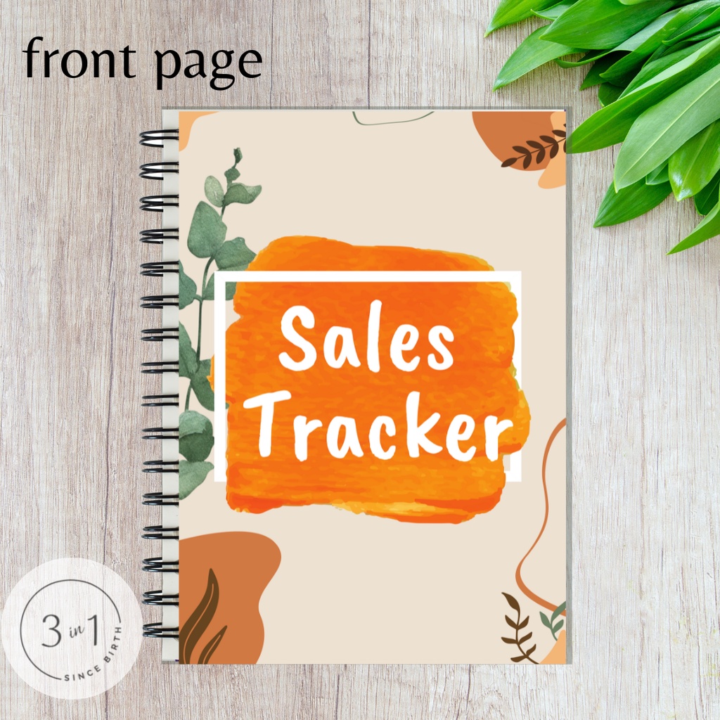 Sales Tracker Notebook | Shopee Philippines