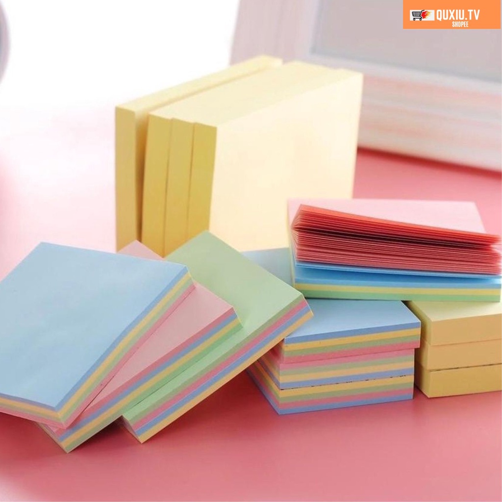 Sticky Notes Multicolor Note Paper Office & School Sticky Notes 76mm ...