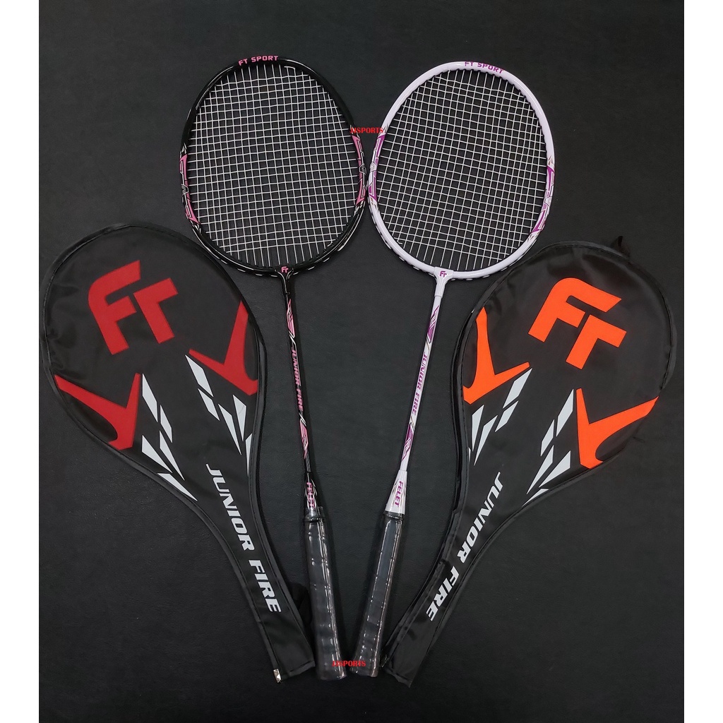 FELET JUNIOUR FIRE RACKET(Free string with strung and Bag)KIDS/JUNIOR ...