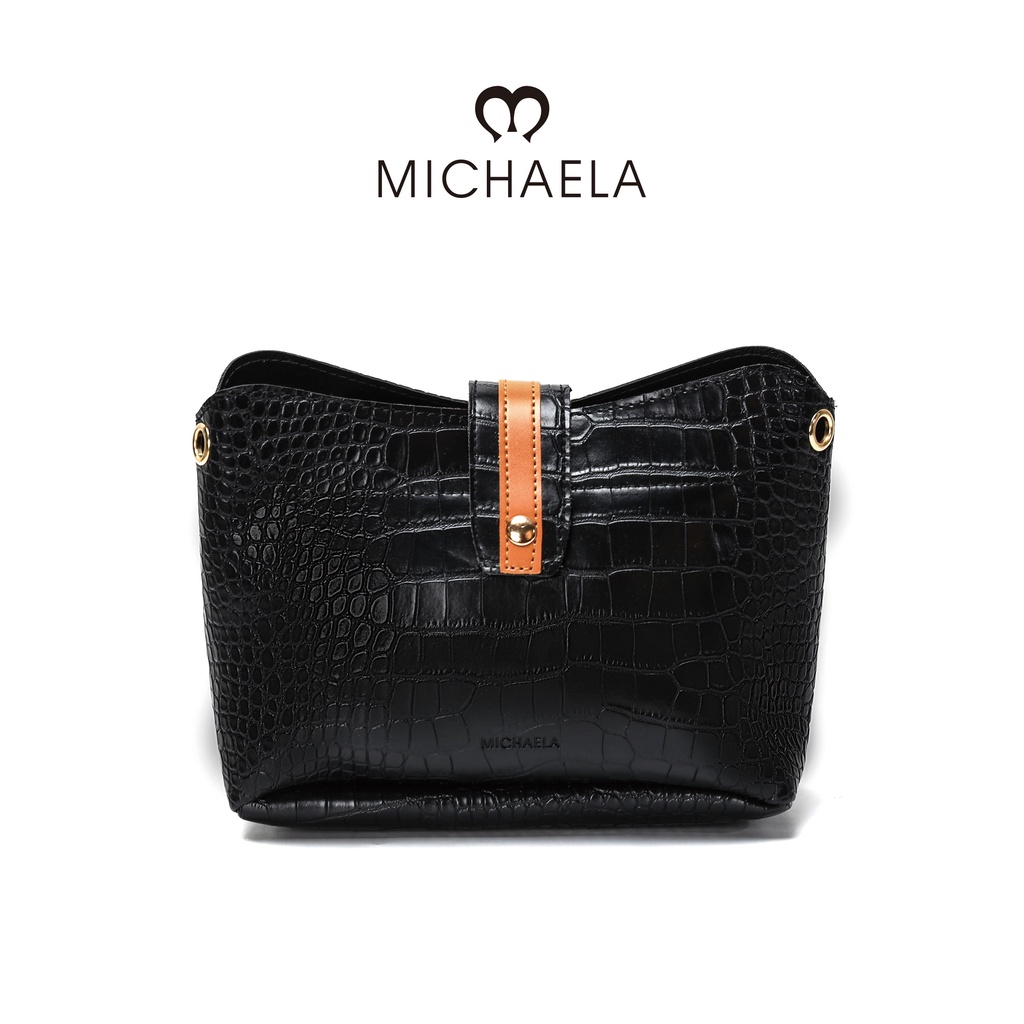 MICHAELA Messenger Bags for Women Crocodile Pattern Korean Fashion Crossbody Sling Bag MHB13006 ...