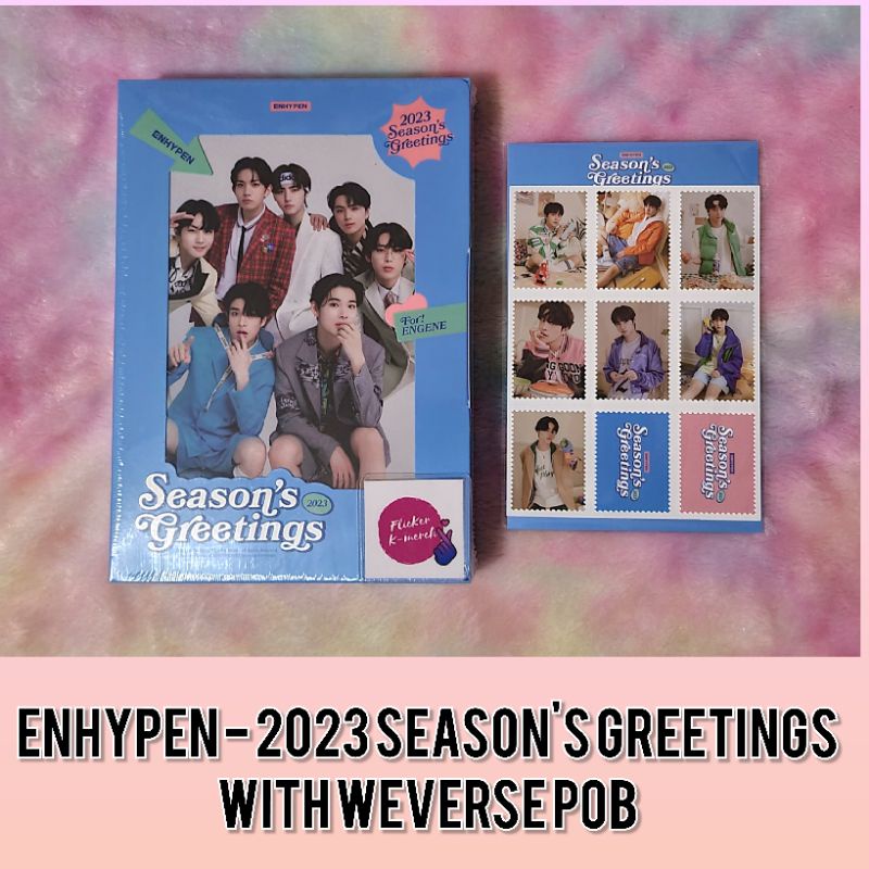 (Onhand/Sealed) Enhypen - 2023 Season's Greetings [with Weverse POB] | Shopee Philippines