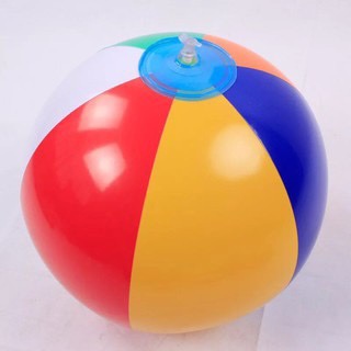 Beach ball inflatable toy Colored PVC inflatable ball | Shopee Philippines