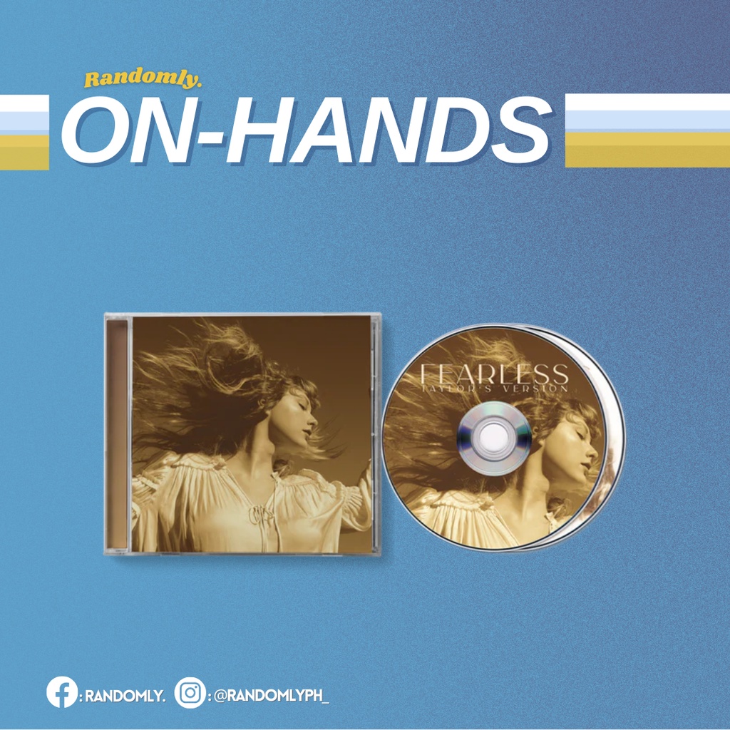 Taylor Swift - Fearless (Taylor's Version | Target Editon CD with ...
