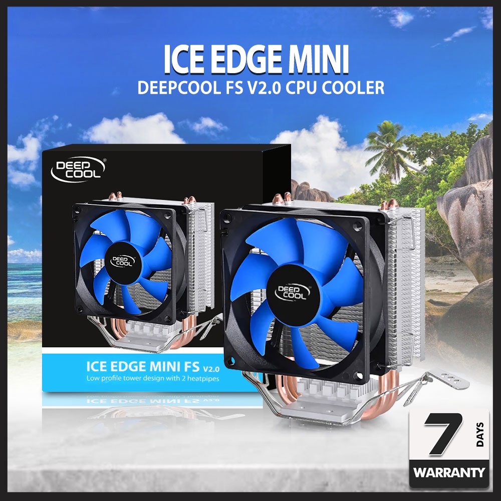 Deep Cool Ice Edge Mini FS V2.0 Heatsink Fan for Intel and AMD ...