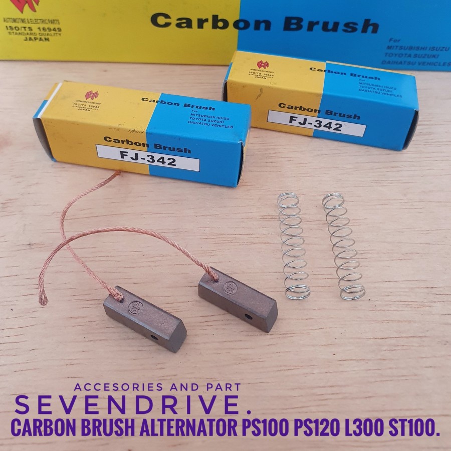 Carbon Charcoal Carbon Brush Dynamo Alternator Ps100 Ps120 L300 Diesel ...