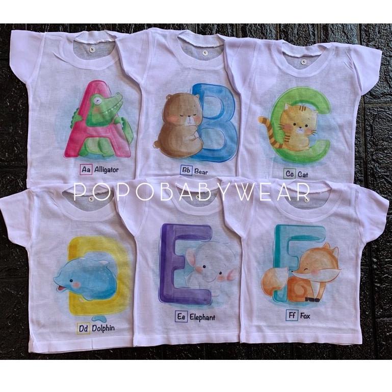 3pcs / 6pcs Setali T-shirts / White Oblong (BABY) "TDR.21De22g ...