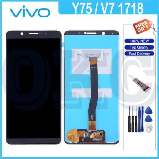 Original For VIVO V7 Y75 1718 LCD with Frame Display Touch Screen ...