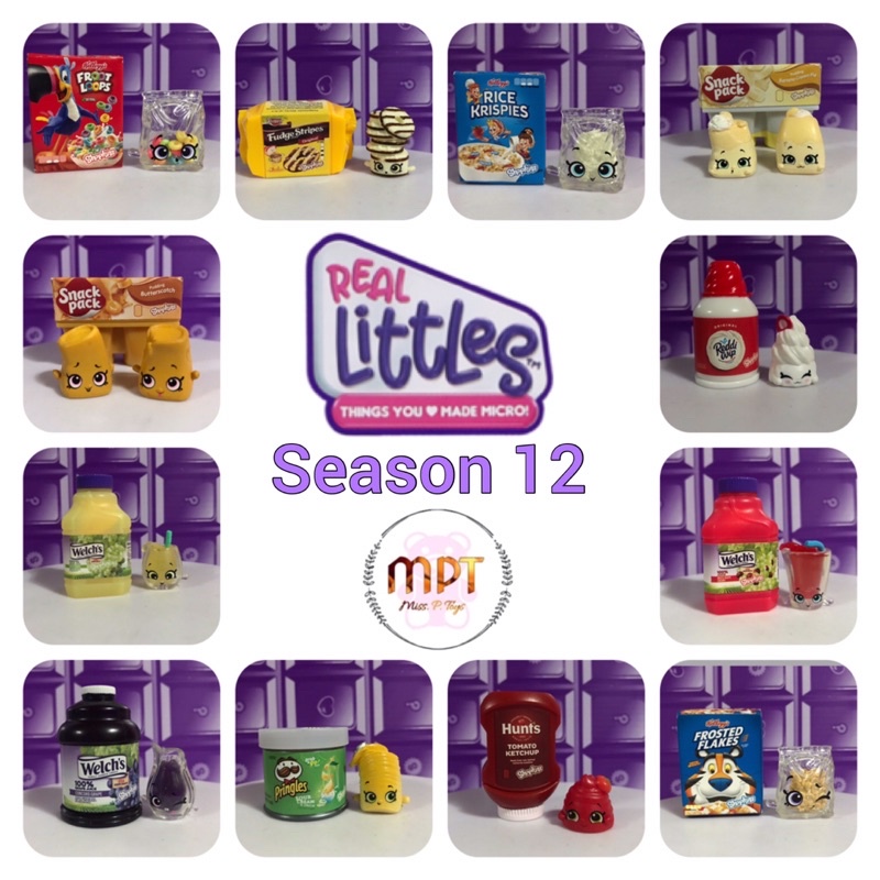 SHOPKINS REAL LITTLES - Mini Pack Season 12 (New/Loose) | Shopee ...