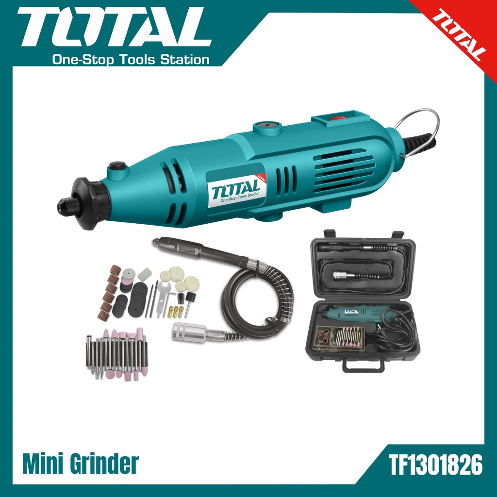 TOTAL Mini Grinder 130 watts (TG501032) | Shopee Philippines