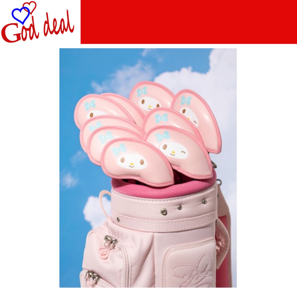 [Sanrio] [Golf Lineup] My Melody Kuromi Characters Golf Club Iron Cover ...