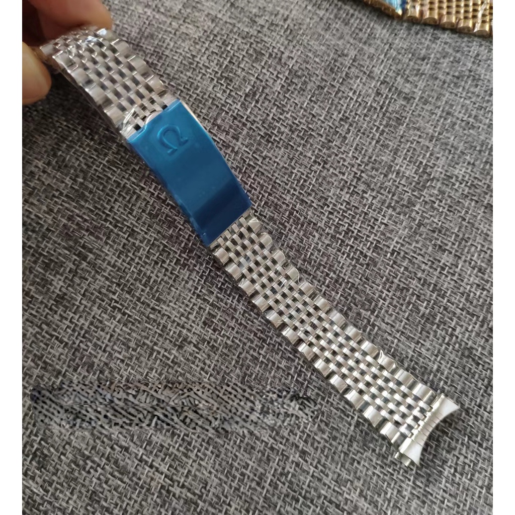 18mm 19mm 20mm Bead of Rice Solid Stainless Steel Watch Strap Bracelet ...