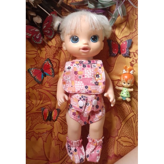Baby Alive Clothes/Accessories Diaper, Bib and Shoes Set for 12"Inches ...