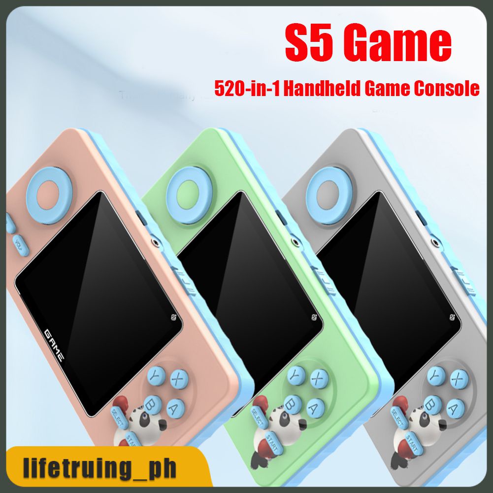 S5 Mini Retro Video Gaming Console Built-in 520 Games Classic Handheld ...