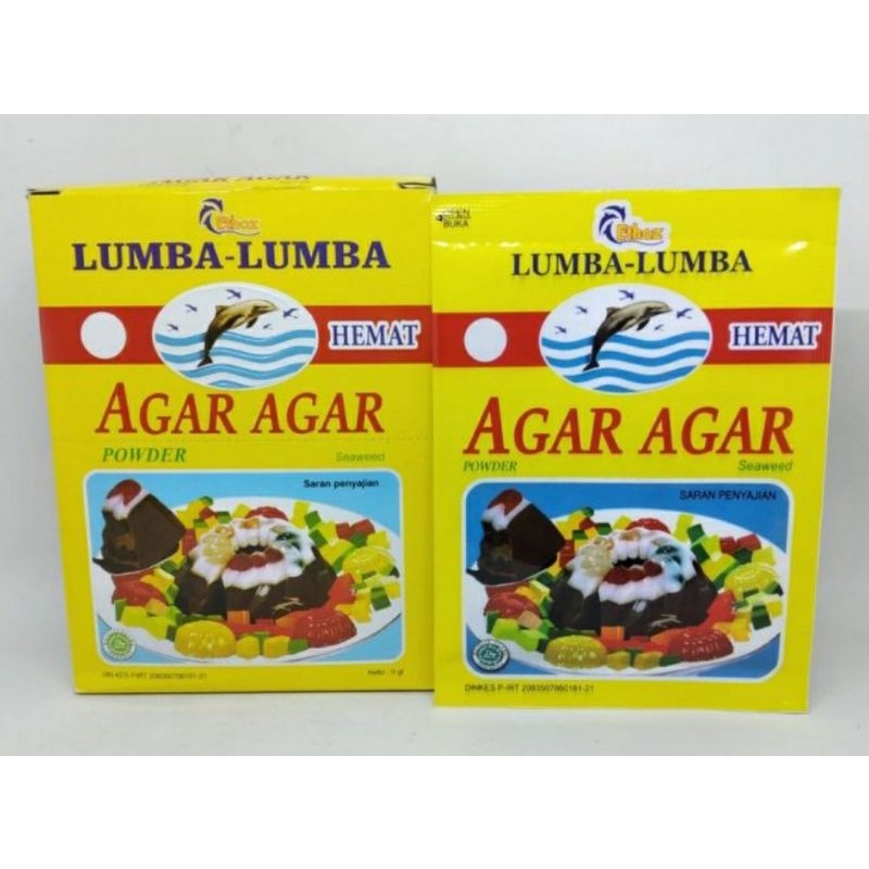 AGAR AGAR AGAR LUMBA SAVE BOX (1 box contains 12) / AGAR AGAR AGAR ...