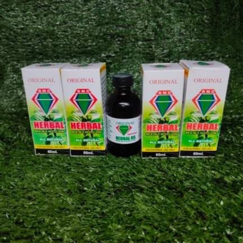 Snc Herbal Menthol Oil Original 60ml | Shopee Philippines