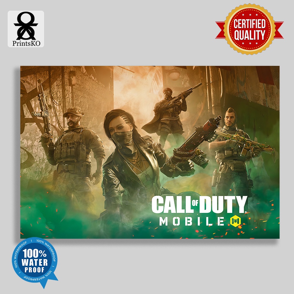 Tarpaulin / Tarp with Call of Duty Mobile - Design | Shopee Philippines