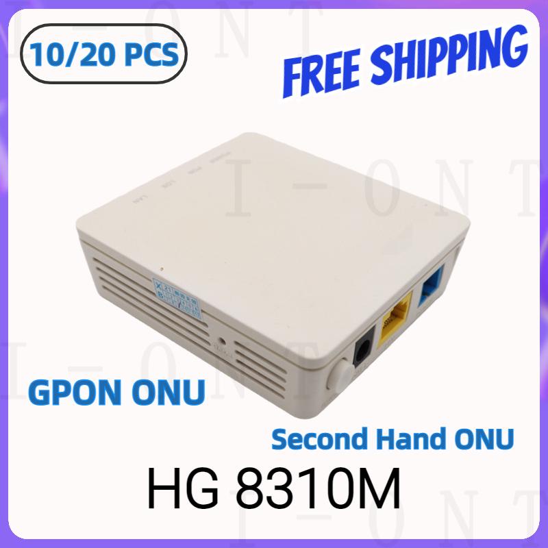 Second Hand 8310M XPON ONT Dual mode 1GE ONU ONT With Single Lan Port ...