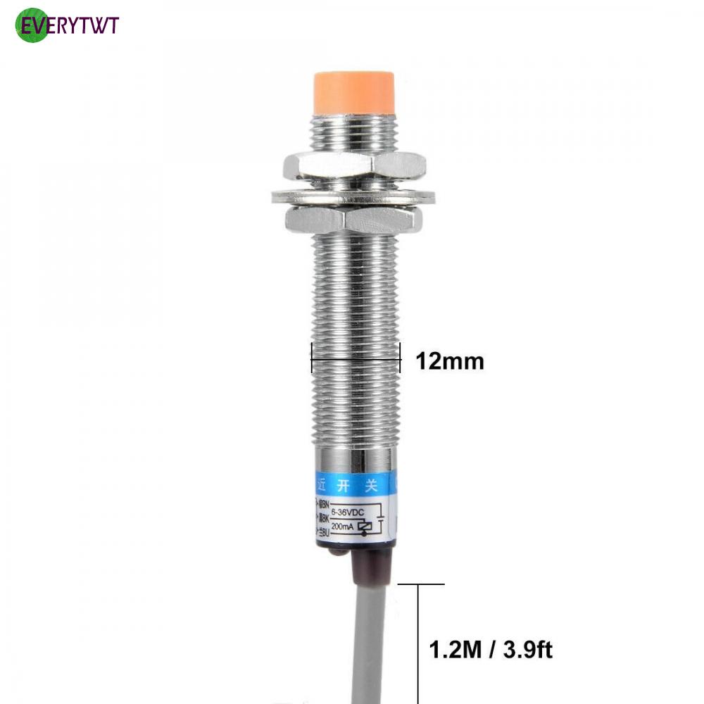 【EVER】Proximity Sensor Non-contact PNP Switch Detection Inductive LED ...