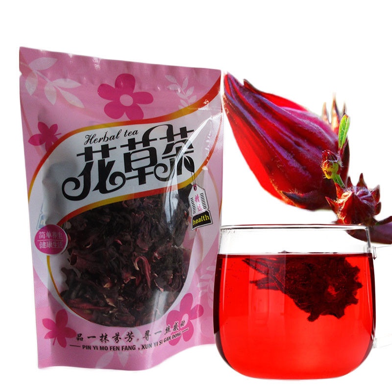 Ready Stock 50g Hibiscus Tea Dry Roselle Tea Flower Scented Floral Detox Tea Healthy Drink ...