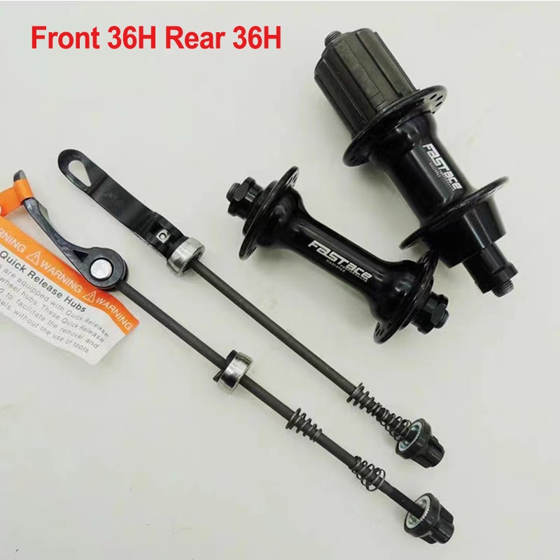 FASTACE Road bike hub sealed bearing Black/Silver 24/28/32/36 hole ...