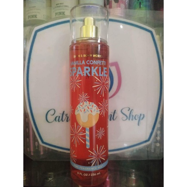 Vanilla Confetti Sparkle Bath & Body Works Mist 236ml | Shopee Philippines