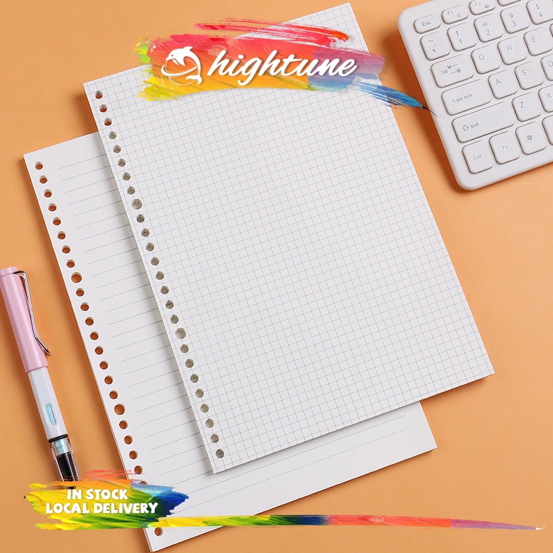 HIGHTUNE Loose-Leaf Inner Core A5 B5 Refill Page For Spiral Notebook 60 ...