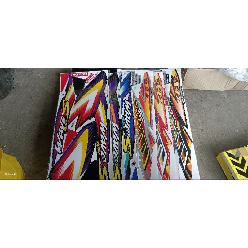 WAVE ALPHA OLD THAILAND MADE DECALS | Shopee Philippines