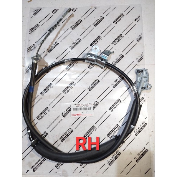 Hand BRAKE CABLE HAND BRAKE AVENSA OLD/RUSH/TERIOS OLD [RH) RIGHT ORI ...