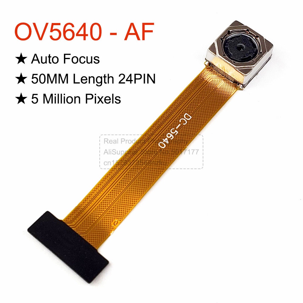 Ov5640 af Camera Module 50mm 5 Million Pixels Auto Focus 24cm Length ...