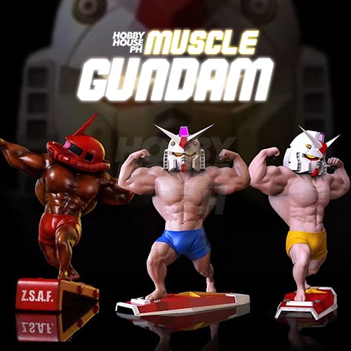Gundam PVC Flex Muscle Toy | Shopee Philippines