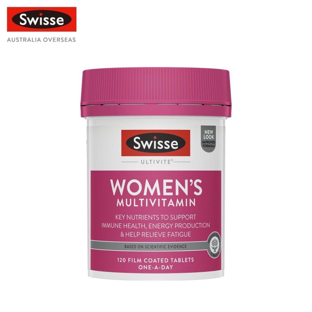 Swisse Ultivite Women's Multivitamin 120 Tablets (EXP:04 2027) | Shopee Philippines