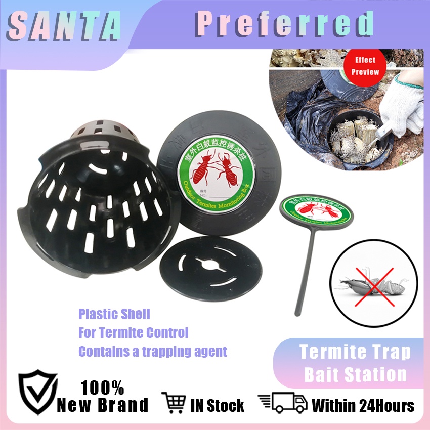 Ant Trap Bait Station For Preventing Tree House Damage Termite Killer ...