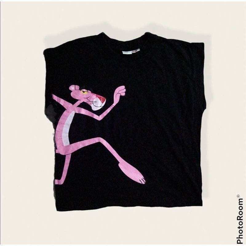 Authentic Pink Panther Tshirt Merch Vintage Black | Shopee Philippines