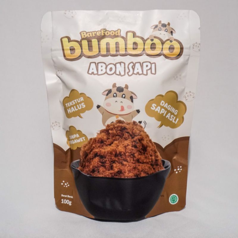 Shredded bumboo barefood 100gr|Bumboo Beef Original Shredded|Bumboo ...