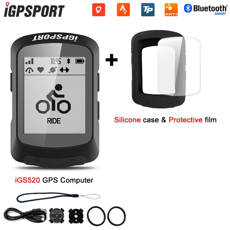 iGPSPORT IGS520 IGS 520 Computer ANT+ Wireless Bike Speedometer ...
