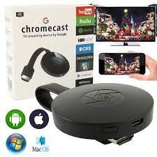 Chromecast G2 TV Streaming Wireless Miracast Airplay Google Chromecast ...
