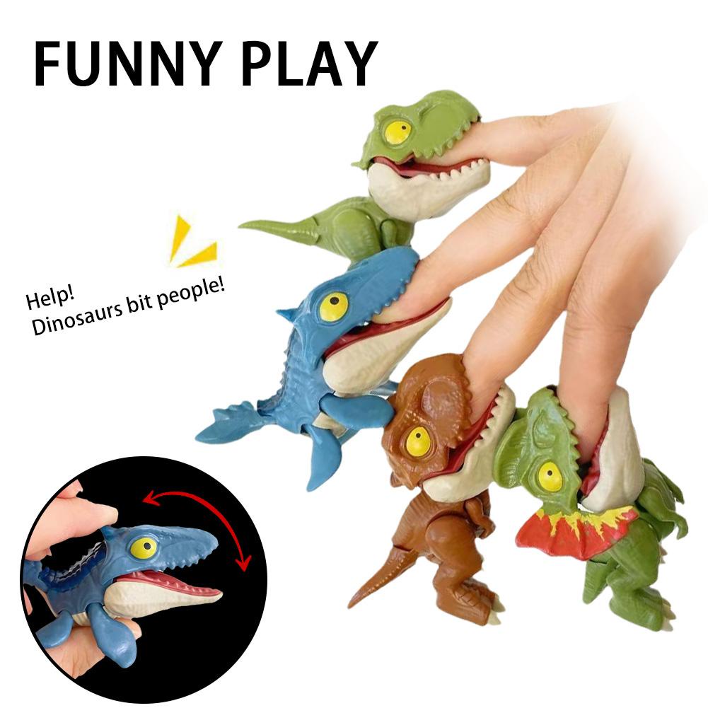 Finger Dinosaur Tricky Tyrannosaurus Model Biting Hand Fidget ...