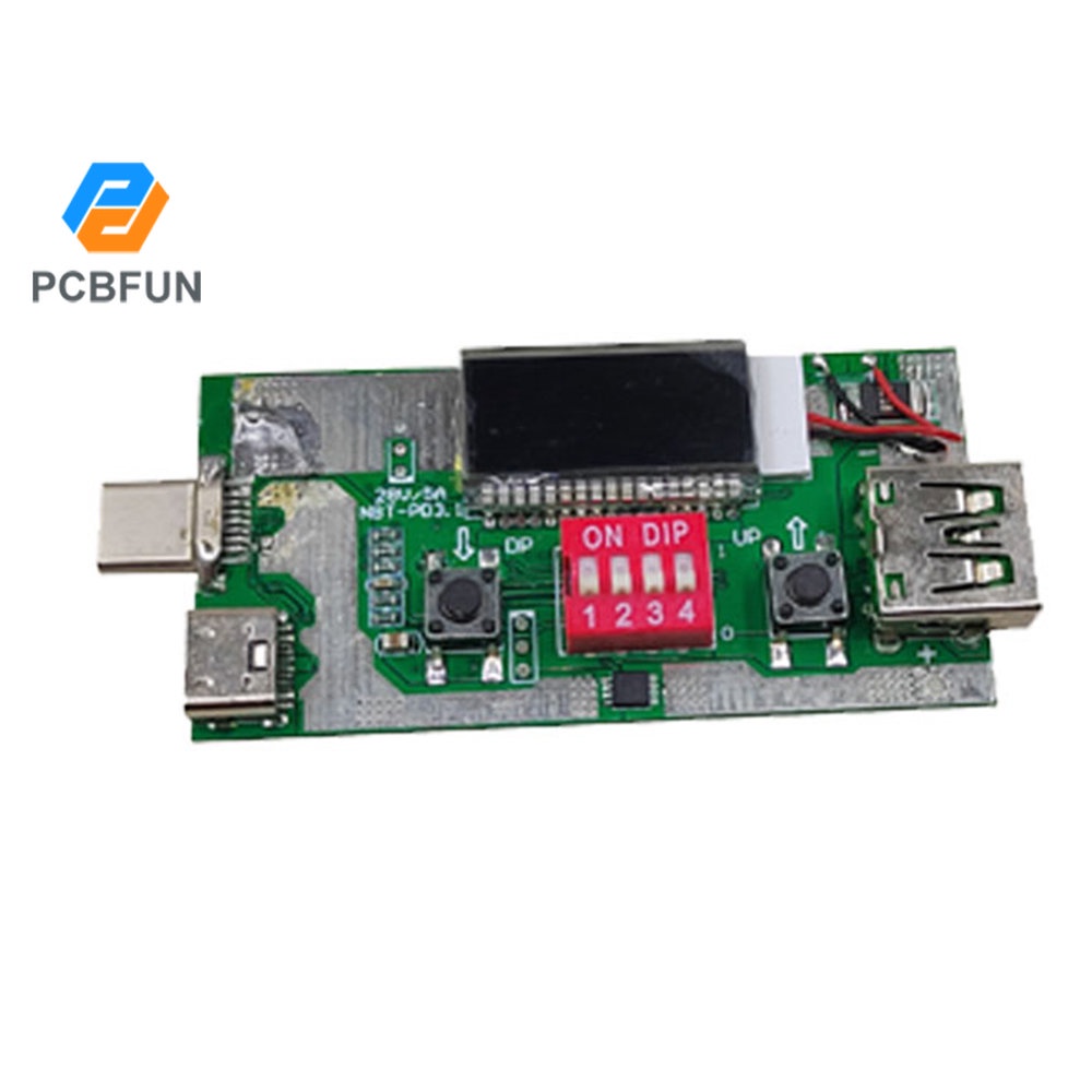Pcbfun PD3.1 28V-5A Test Board Fast Charging Protocol Tester Voltage ...